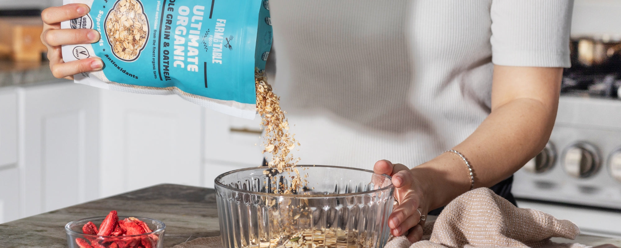 Craft Made Organic Oatmeal Blends from Farm to Table Foods
